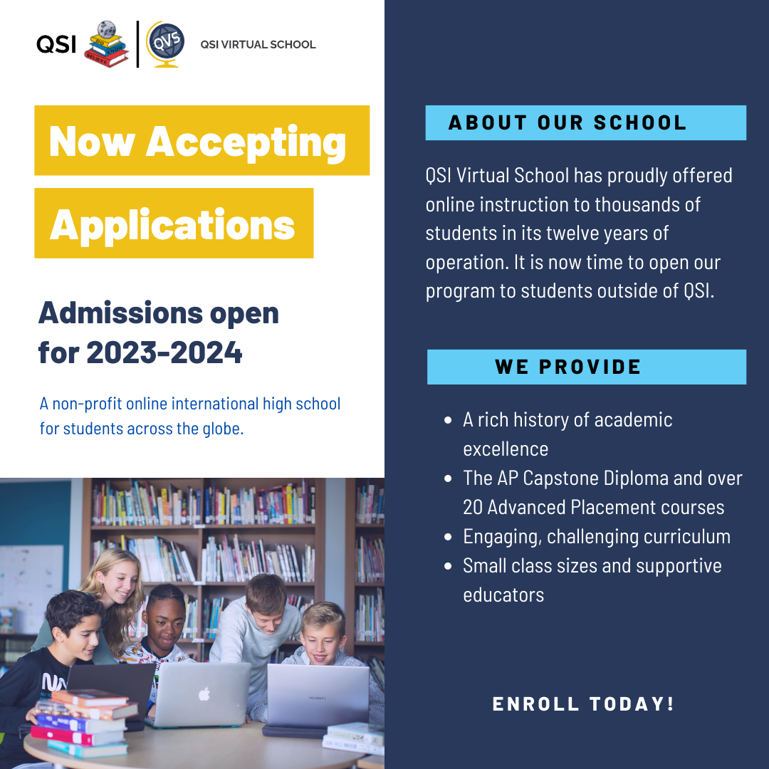 QVS Now Open To Students Outside of QSI – CEESA